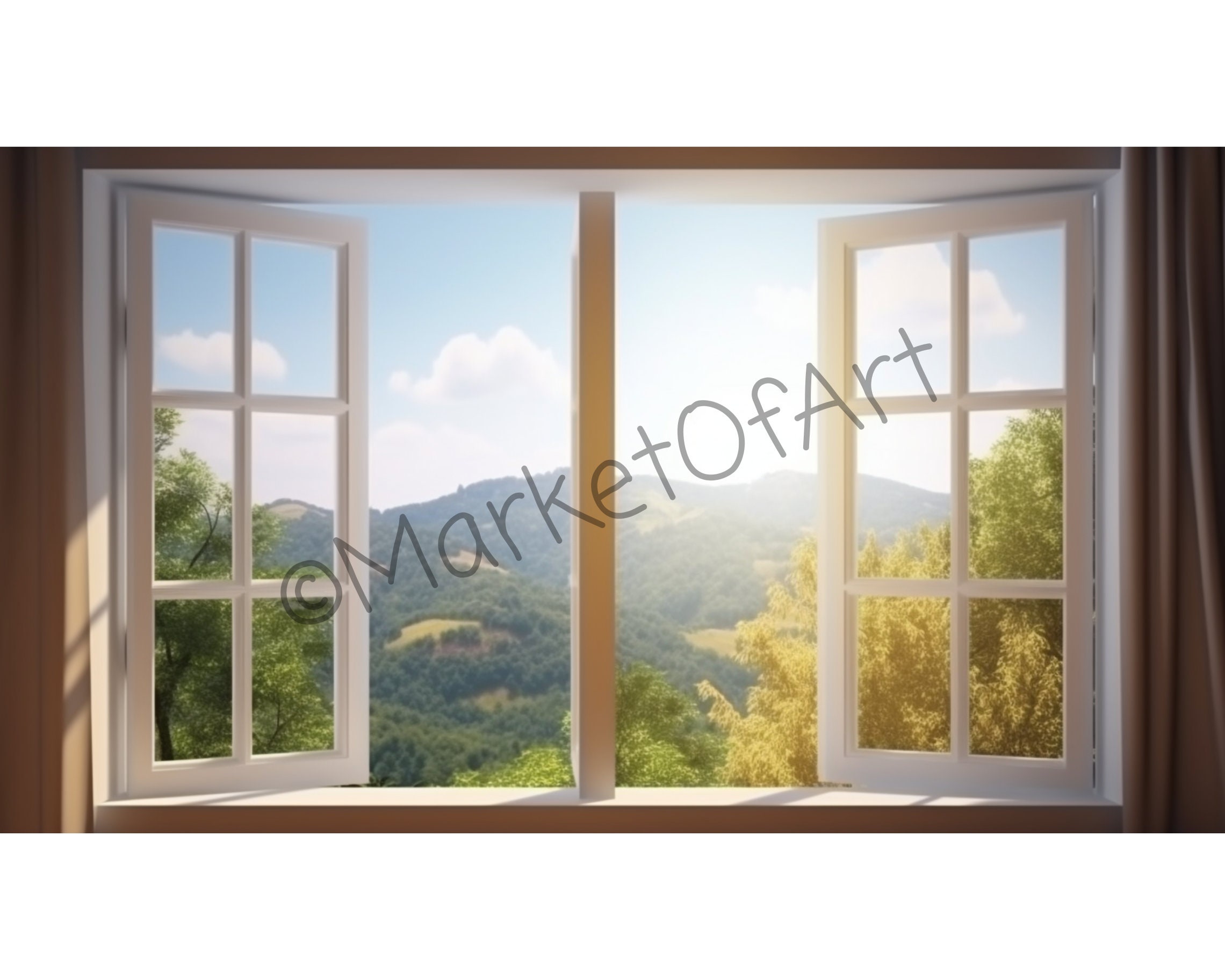 15 Stunning Window View Zoom Backgrounds | Professional 16:9 Zoom ...