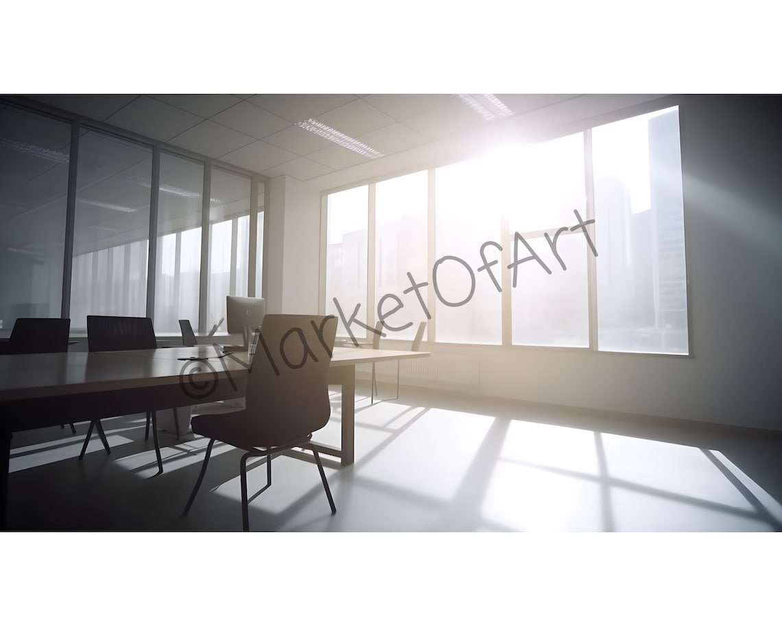 14 Bright Airy Office Zoom Backgrounds | Professional 16:9 Zoom ...