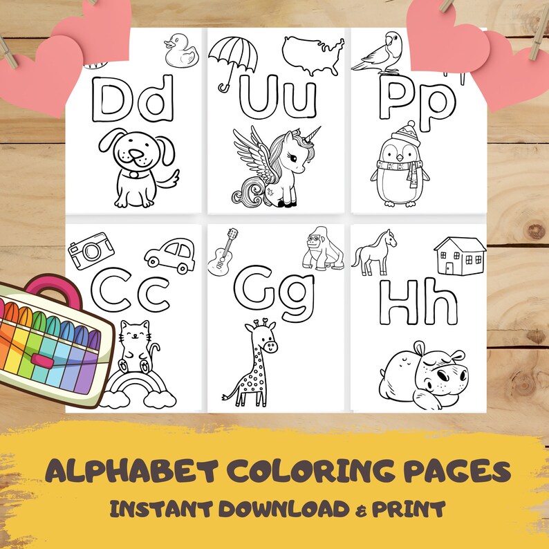 106 Cute Kawaii, Summer Holiday, Animals Kingdom, Alphabet Coloring ...