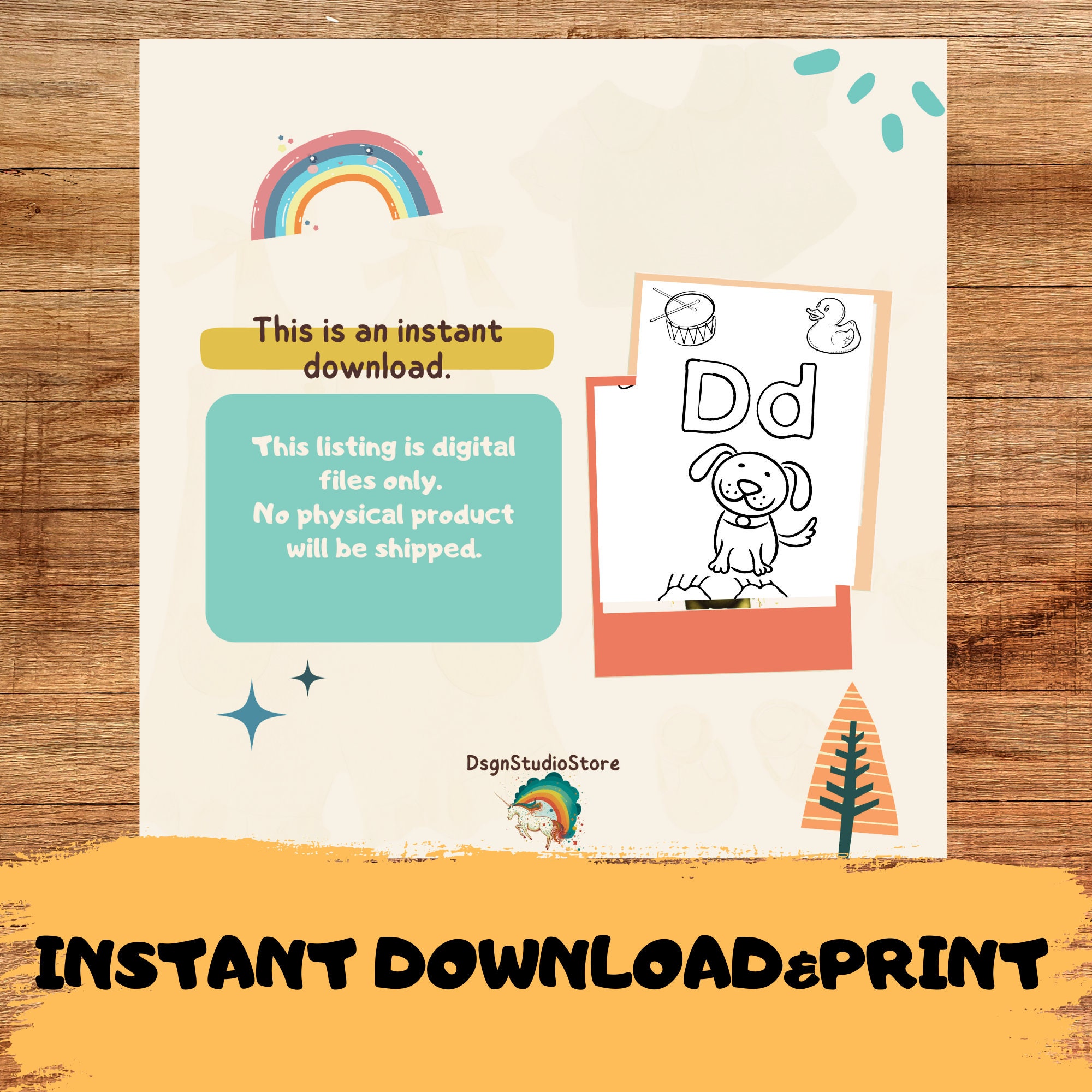 Alphabet 26 Coloring Pages, Printable Kids Worksheets, Kindergarten ...