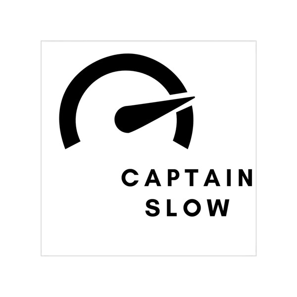 Captain Slow - Etsy