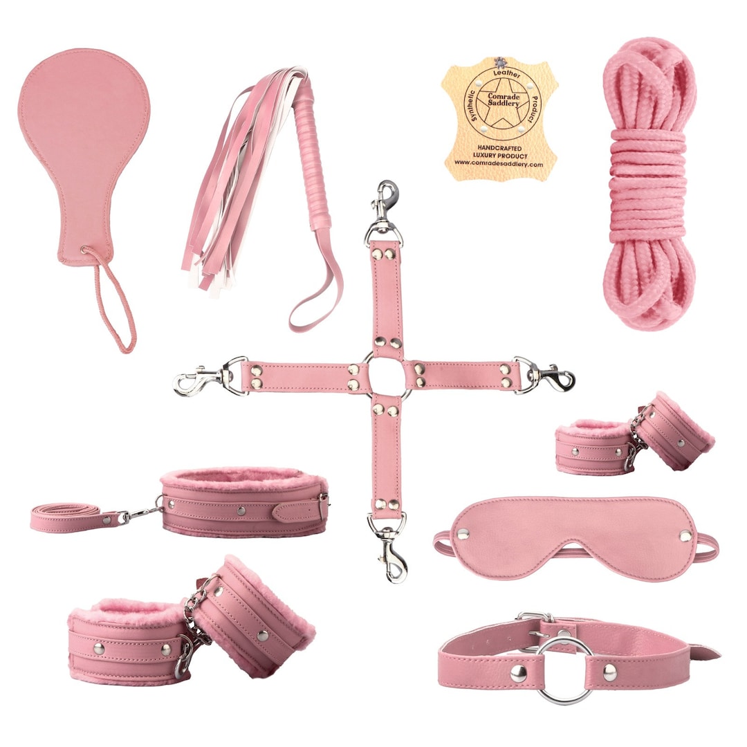 Leather Cuffs Set for Women and Men Hand Ankle Cuffs for Full Kit ...