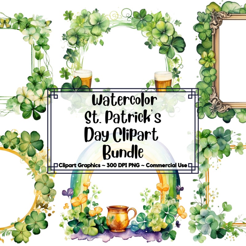 St Patricks Clip Art - Etsy