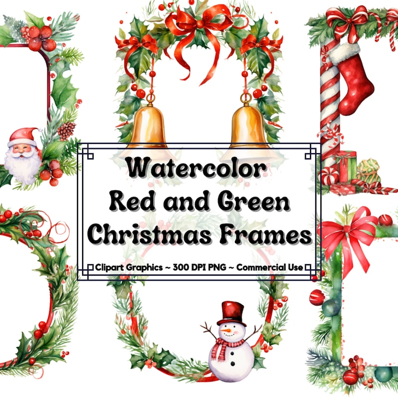 Christmas Frames - Etsy