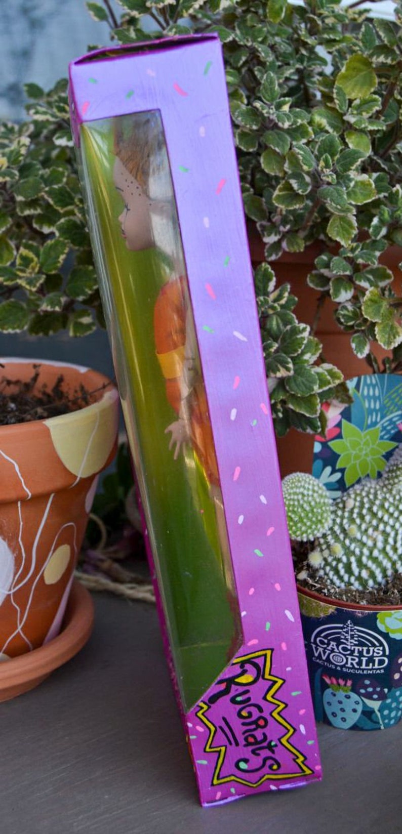 Cynthia de los Rugrats. Muñeca barbie pintada a mano - Etsy México