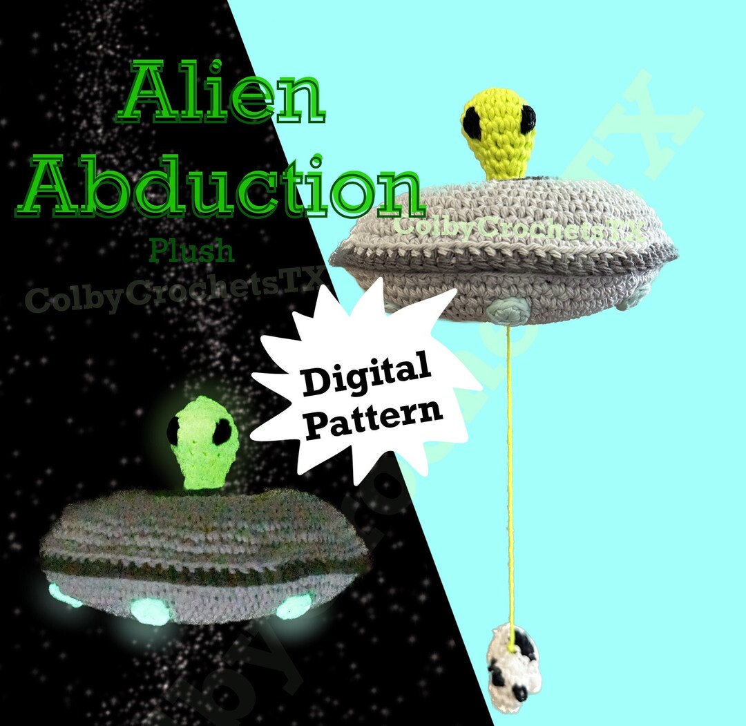 Flying Saucer Crochet Pattern *digital PDF* - Etsy