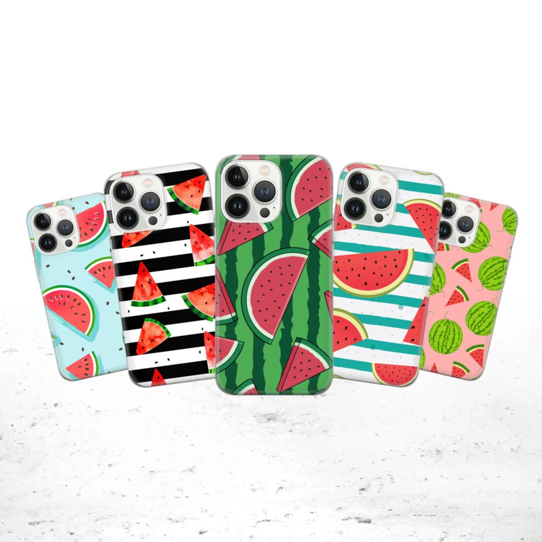 Watermelon Phone Case Juicy Cover for iPhone 15 14 13 12 Pro - Etsy