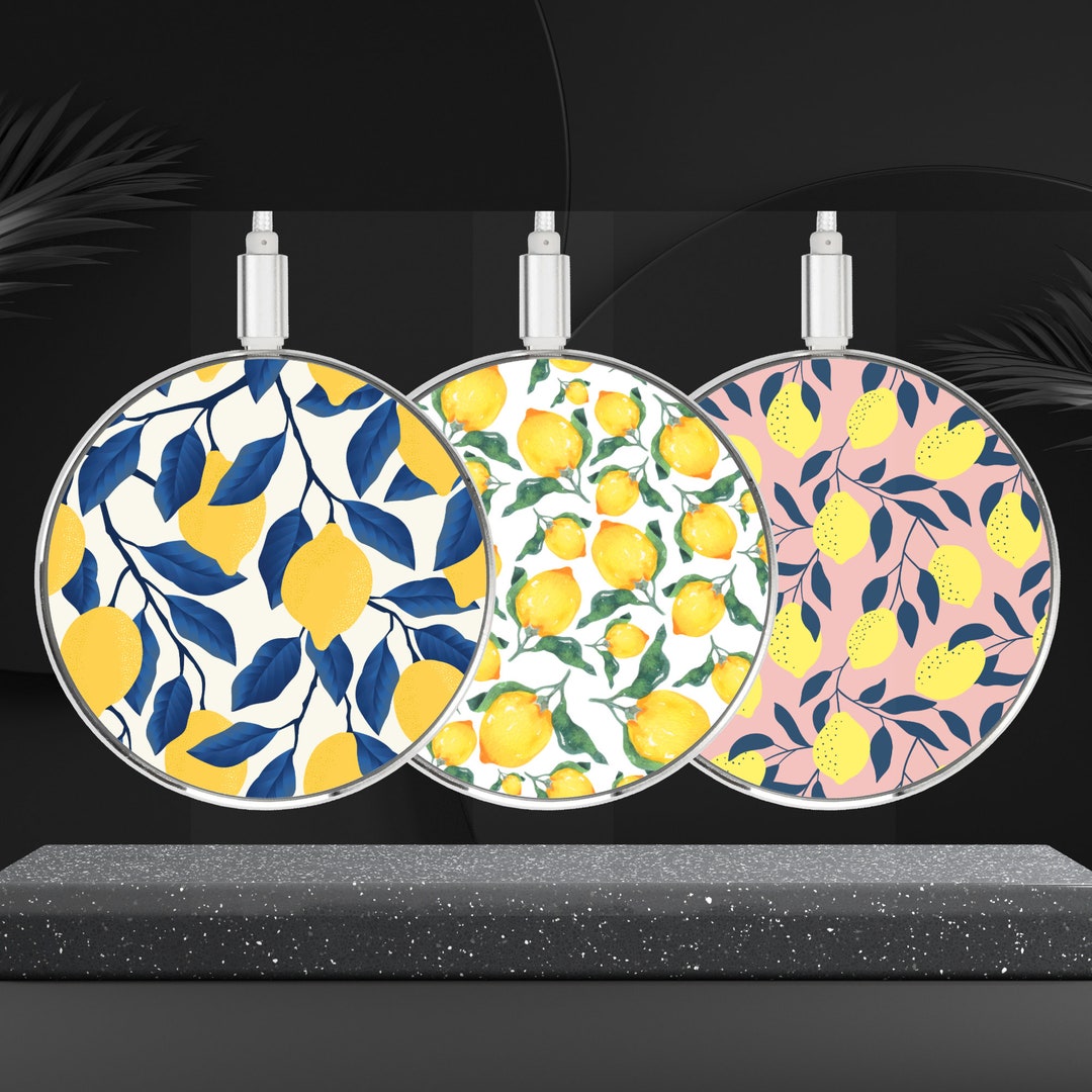 AMALFI LEMONS Mobile Charger Fast Wireless Power for All Qi Devices ...