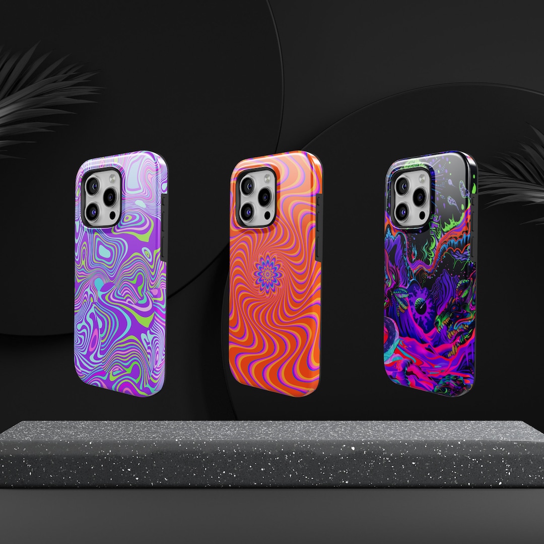 Trippy Phone Case Phone Case Funky Phone TOUGH Cover for iPhone 17, 16e ...