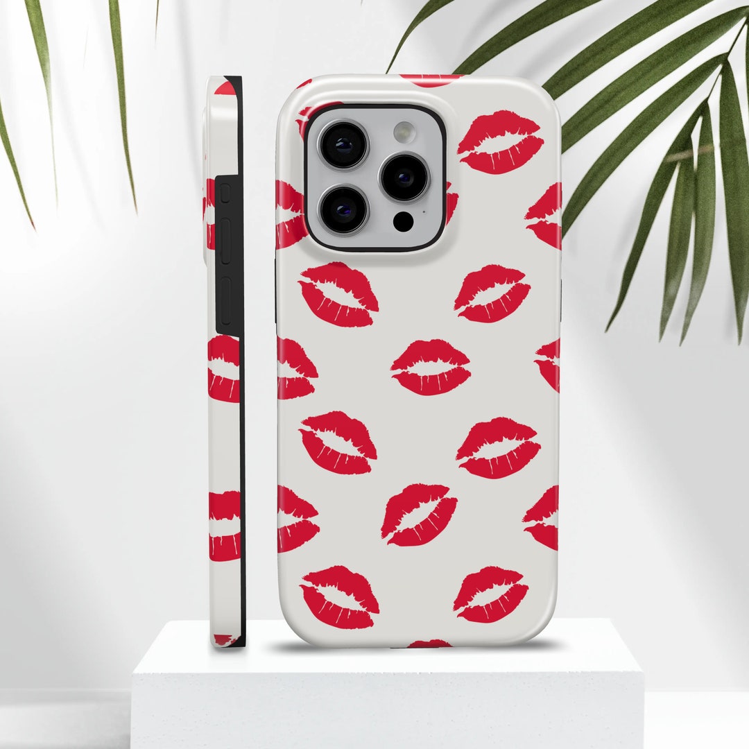 Red Lips Phone Case Phone Case Funky Phone TOUGH Cover for iPhone 17 ...
