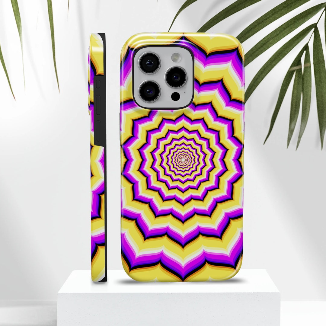 PSYCHEDELIC Phone Case Trippy Cover Bright Color for iPhone 15pro,14,13 ...
