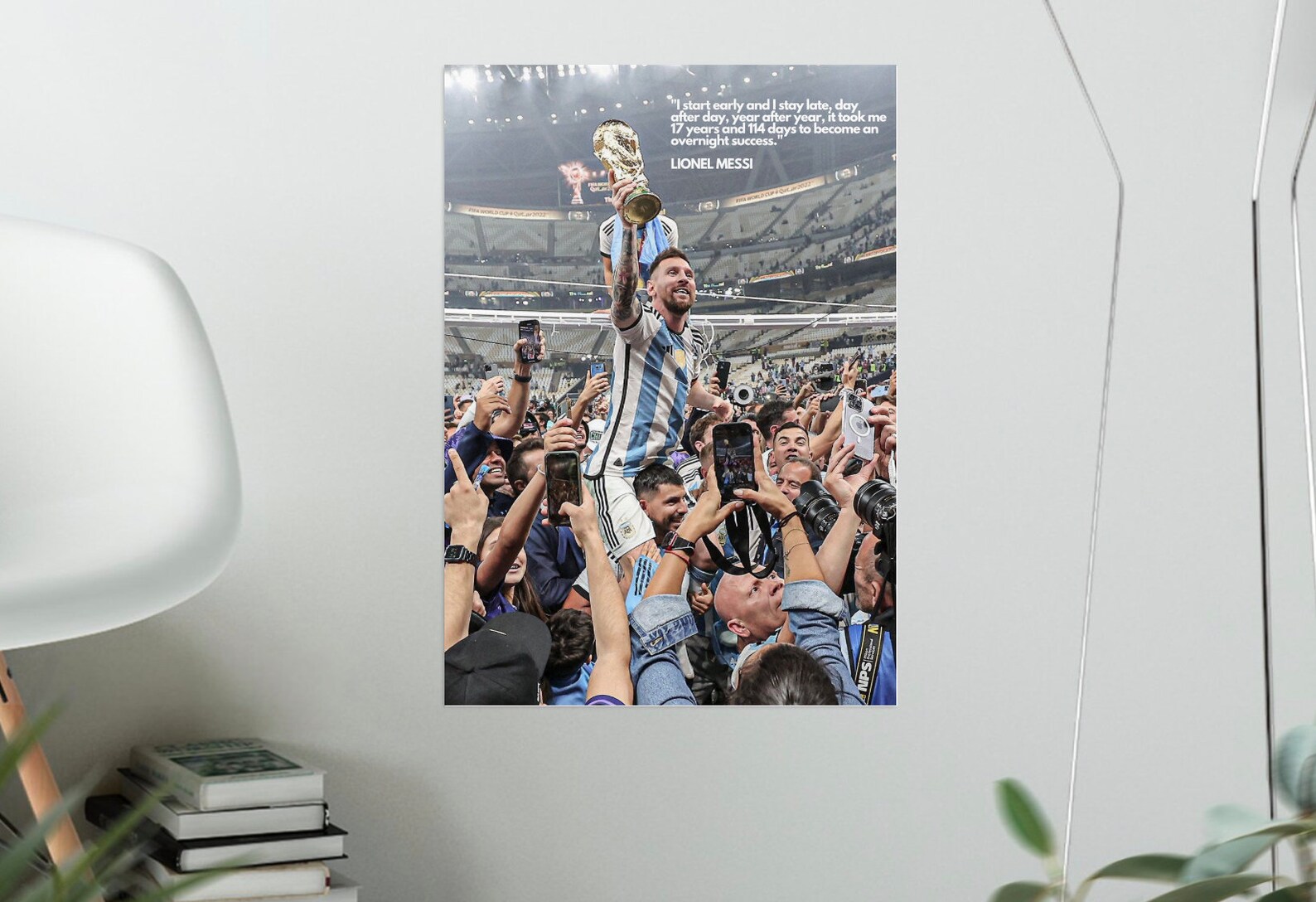 Lionel Messi Printable Wall Art, Digital Download, Soccer Decor - Etsy
