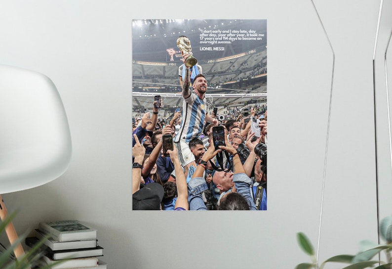 Lionel Messi Printable Wall Art, Digital Download, Soccer Decor - Etsy