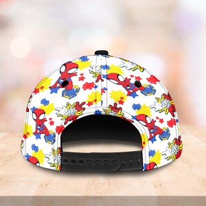 Spider Man Superhero Character Classic Cap, Spidey Peter Parker Summer ...