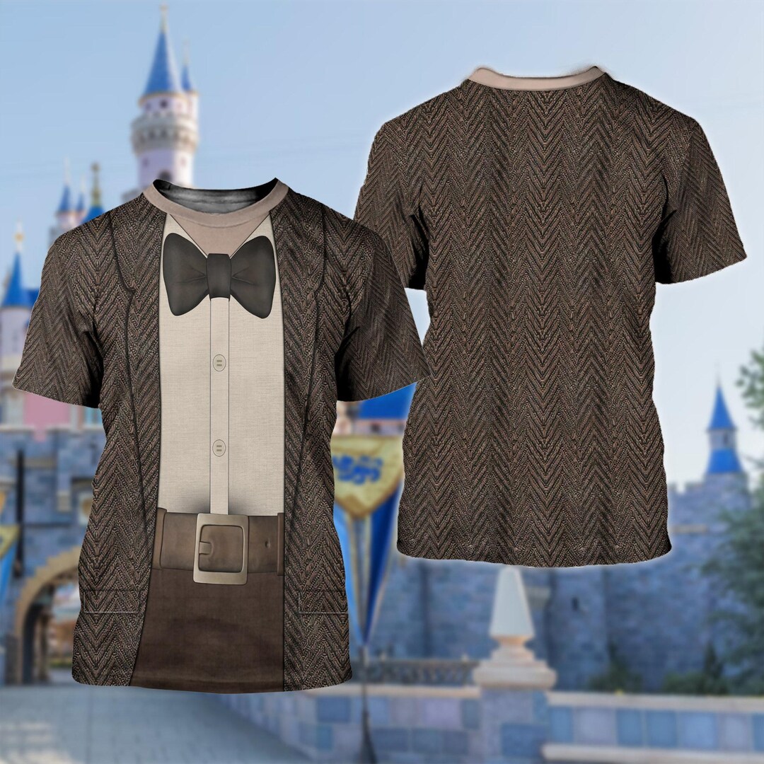 Disney Carl Fredricksen Cosplay Costume 3D Shirt, up Halloween Costume ...