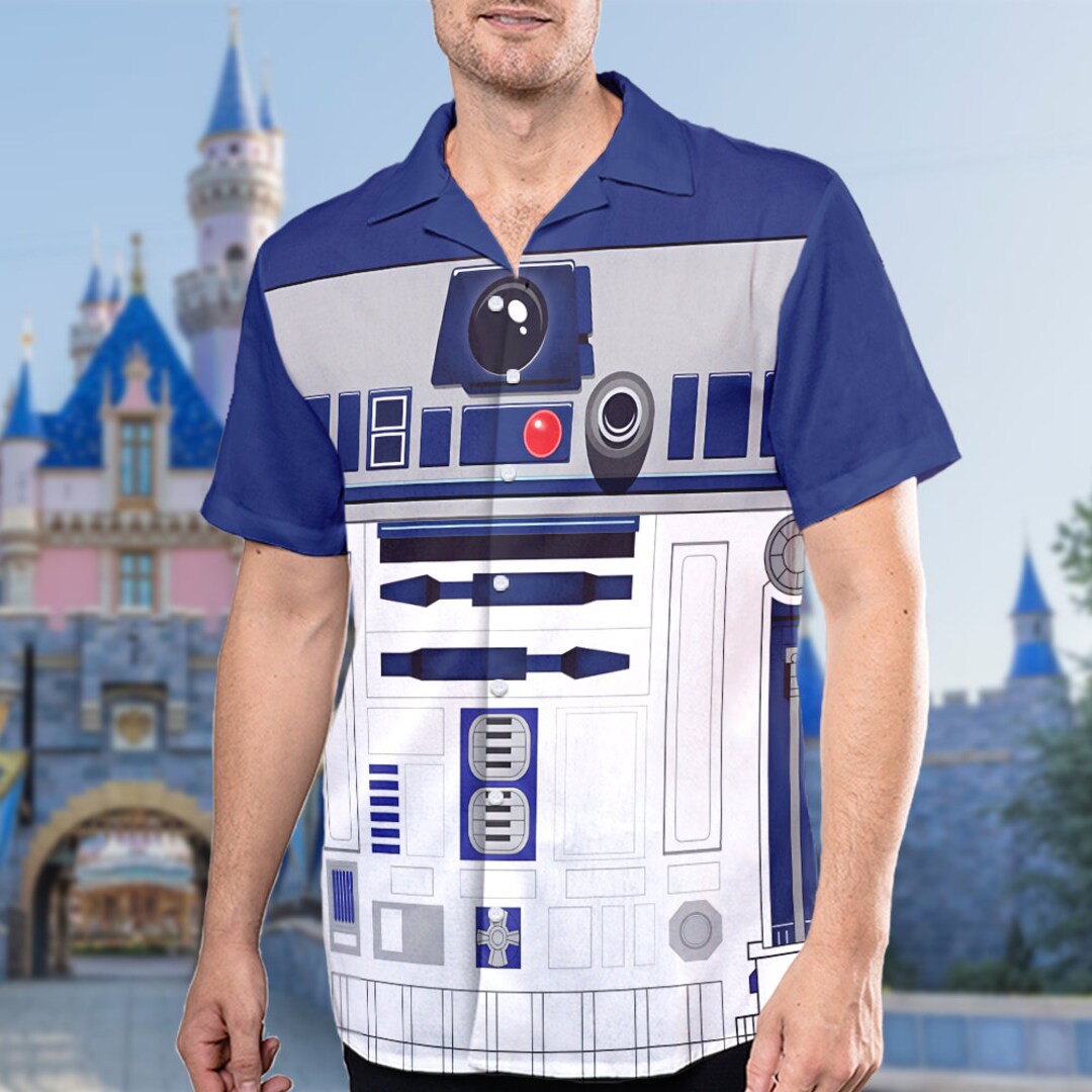Loyal Robot 3D All Over Print Shirt, Fiction Space Robot Hawaii Beach ...