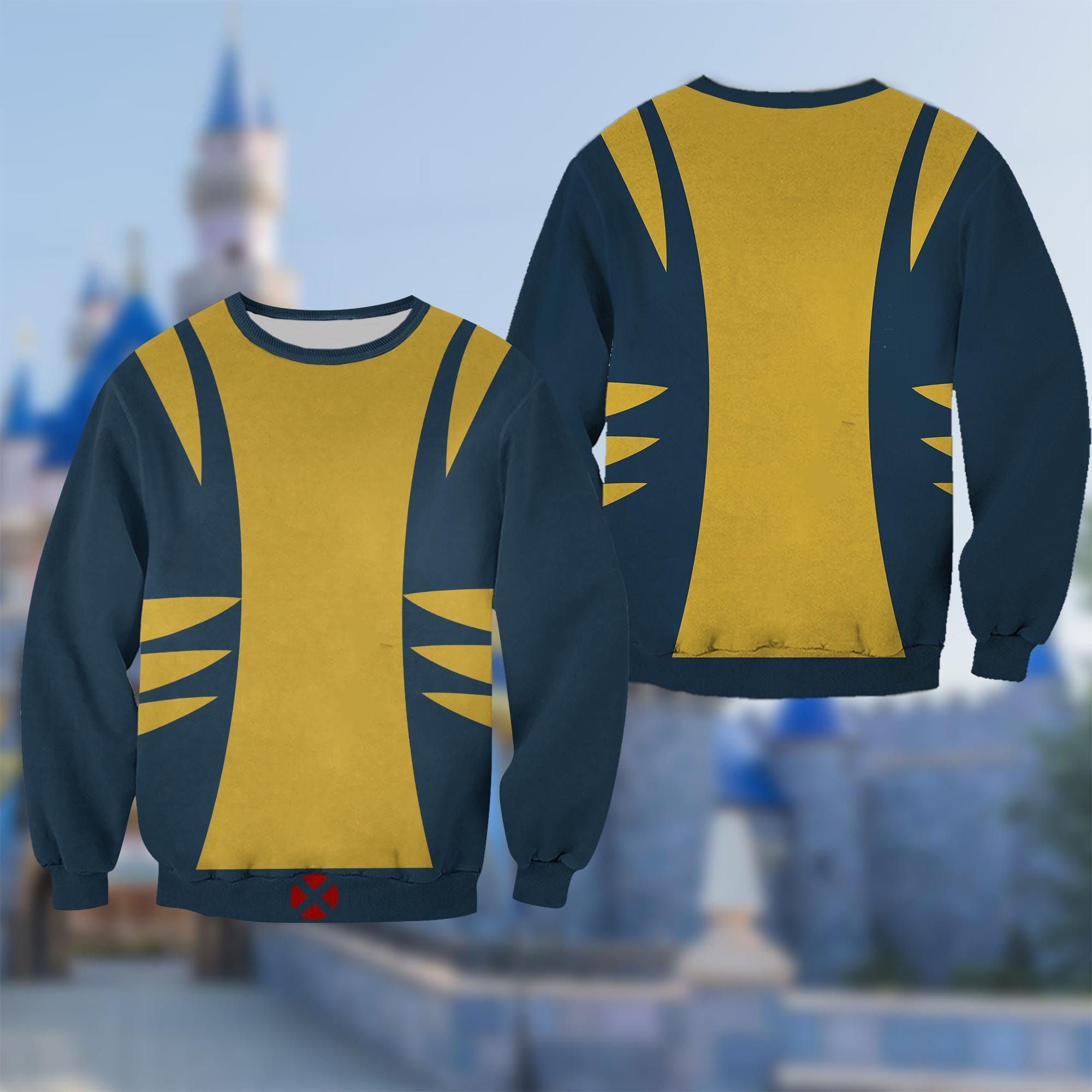 Wolverine Inspired Cosplay Costume 3D Sweatshirt, Wolverine Halloween ...