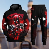Deadpool and Stitch Best Friends Kapuzenpullover und Sweatshirt, Unisex ...