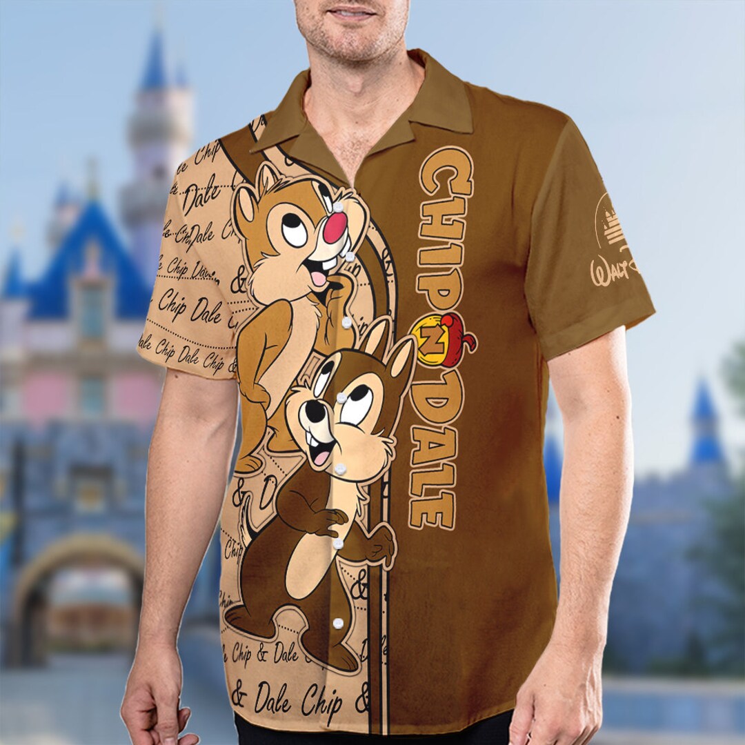 Disney Chip N Dale Rescue Rangers Hawaiian Shirt, Chip and Dale ...