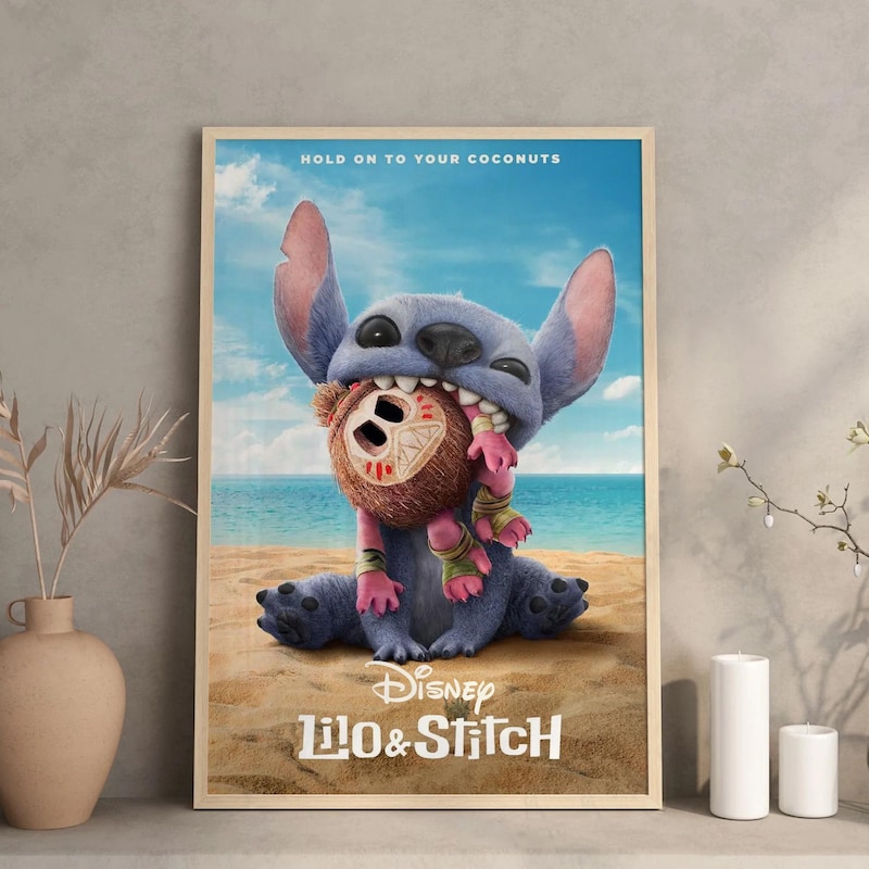 Stitch Poster - Etsy