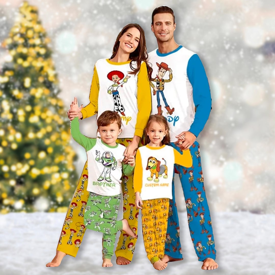 Toy Story Pajamas Set, Toy Story Matching Family Pajamas, Toy Story ...