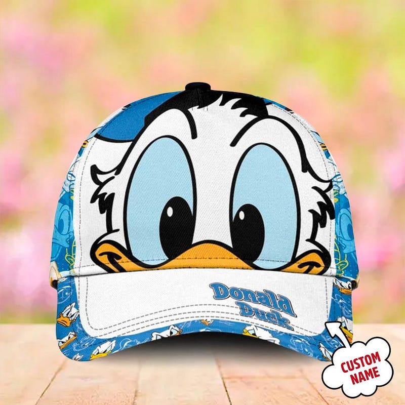 Donald Duck Cap - Etsy