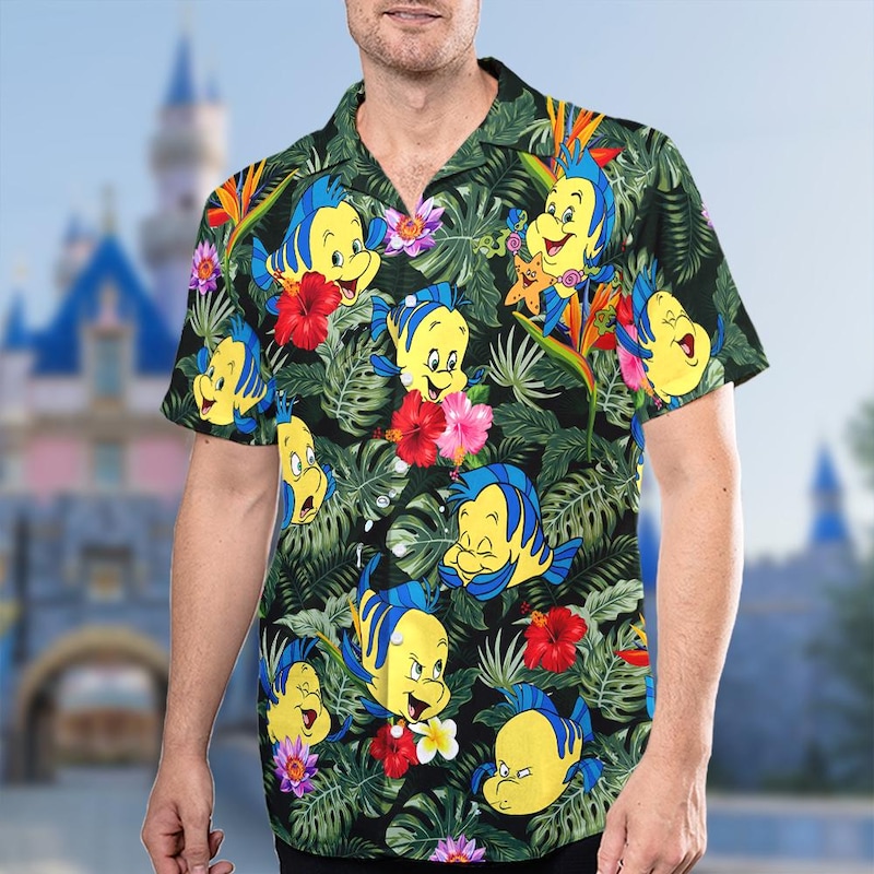 Fish Button up Shirt - Etsy
