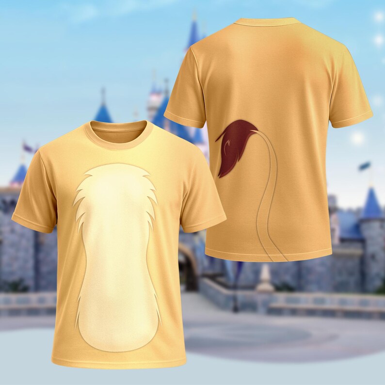 Disney Simba Scar Pumbaa Timon Costume T-shirt, the Lion King Cosplay ...