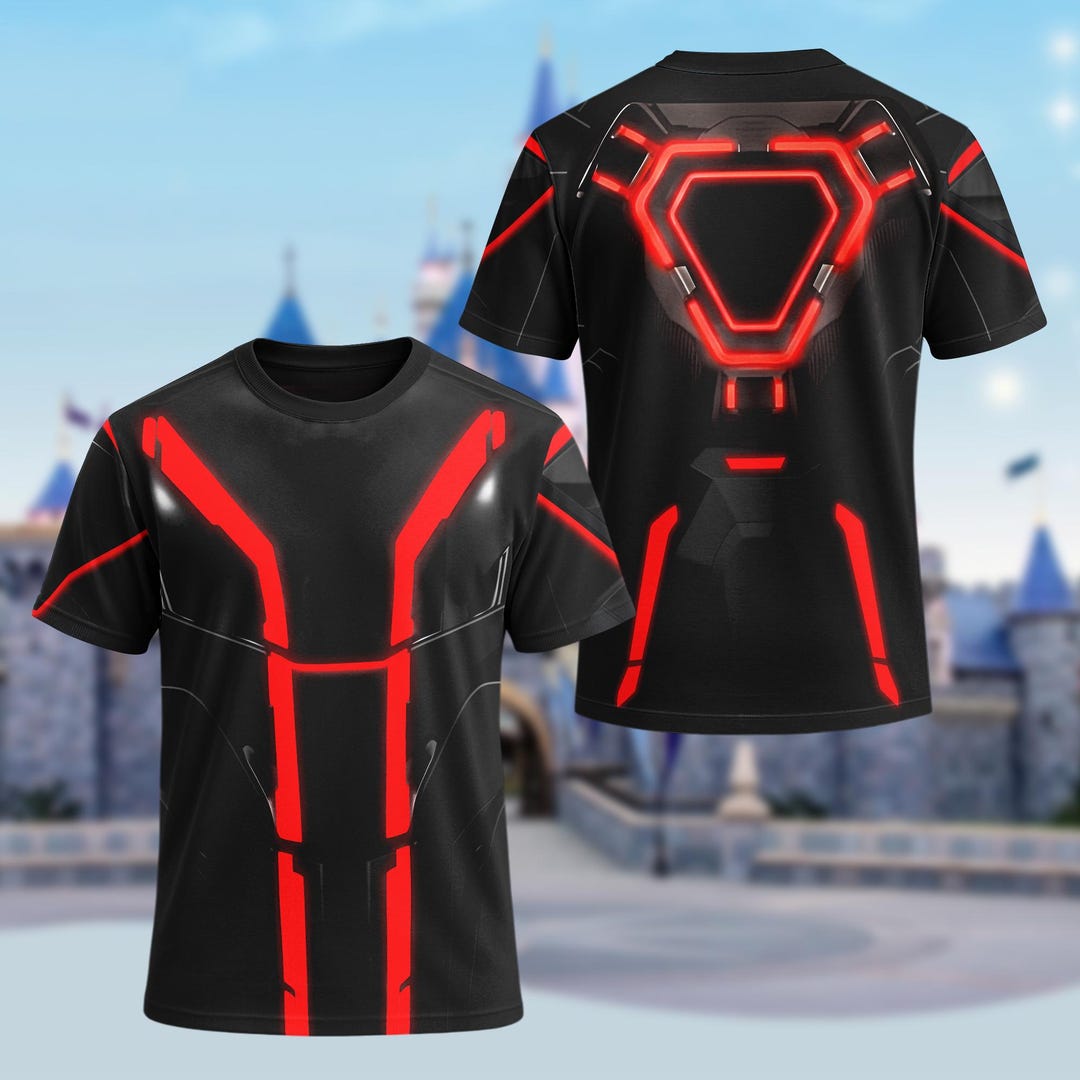 Disney Tron: Ares Halloween Costume 3D Hoodie, Tron Cosplay Costume, Disneyland Trip Tron Ares ...
