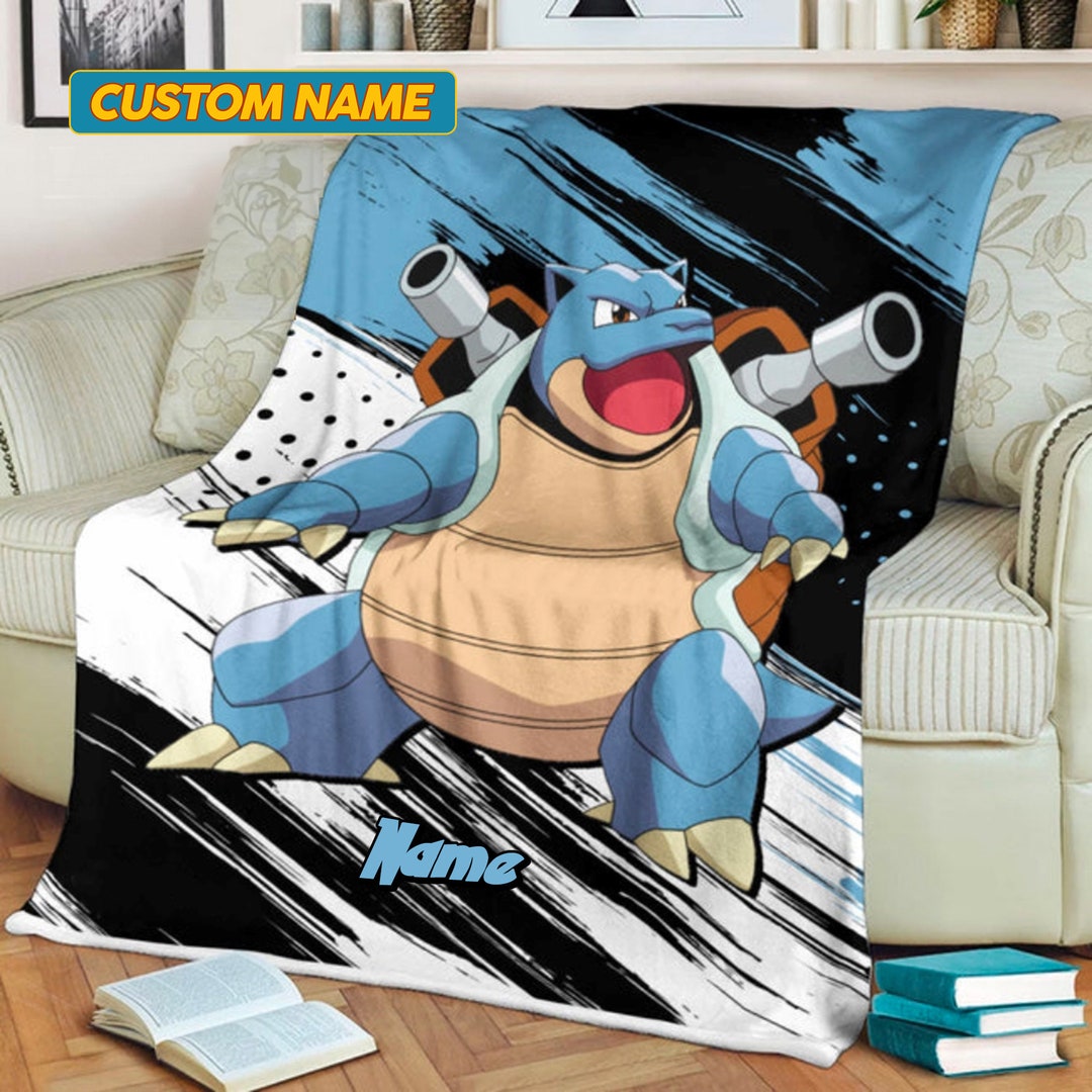 Personalized Animation Movie Blanket, Japanese Animated Blanket, Turtle ...