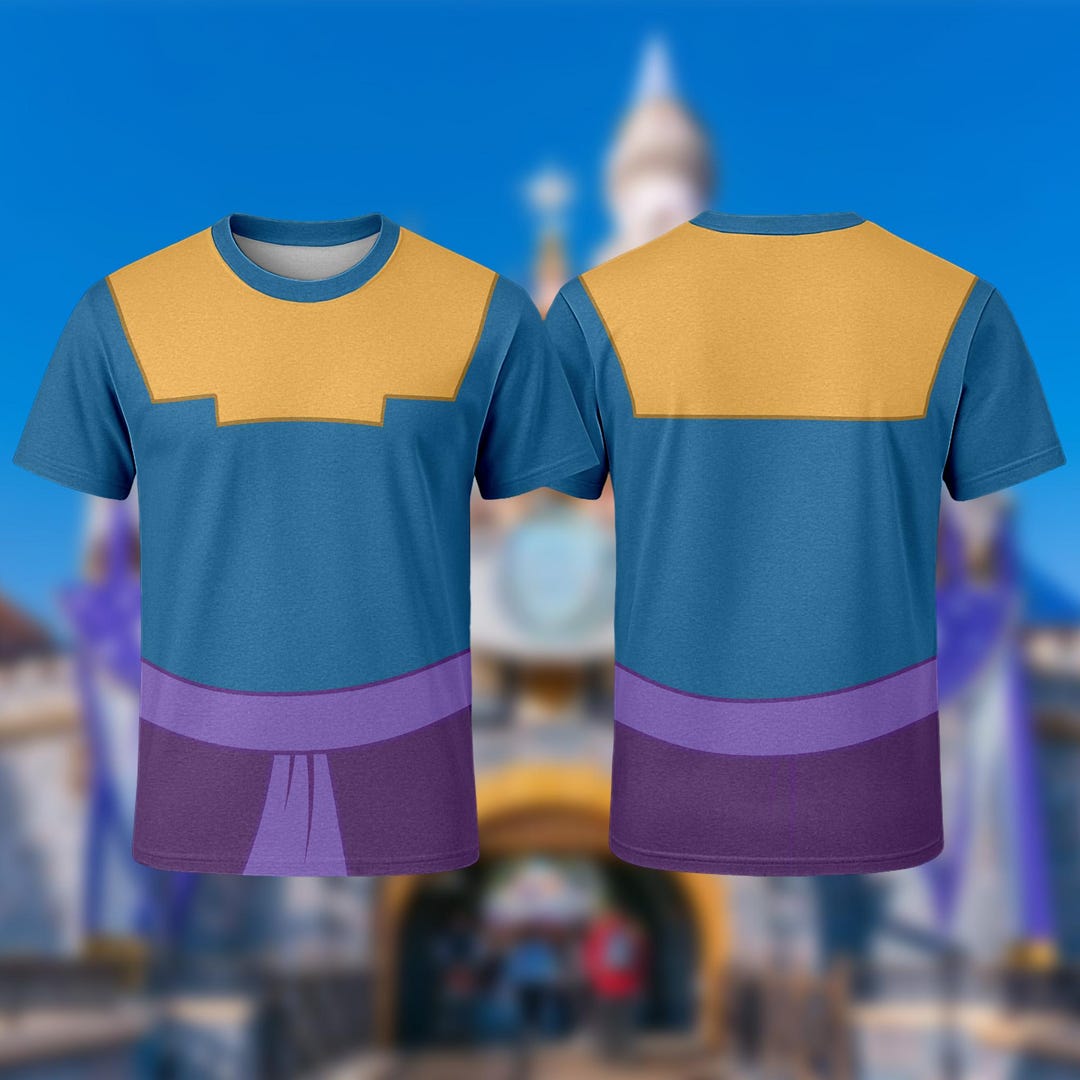 The Emperor New Groove Costume T-shirt, Kronk Halloween Cosplay Tee ...