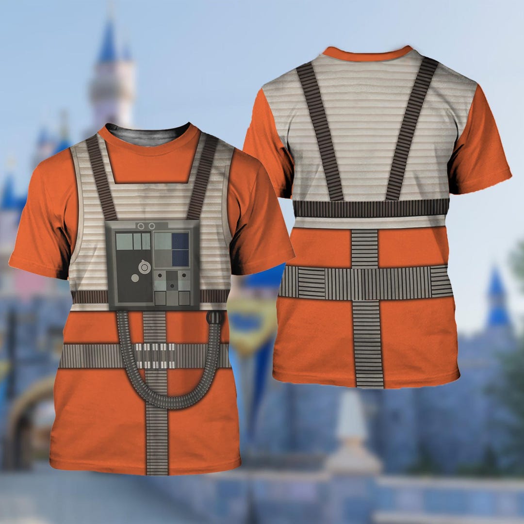Rebel Flight Suit Galaxy Hero Characters Costume Men 3D Shirt ...