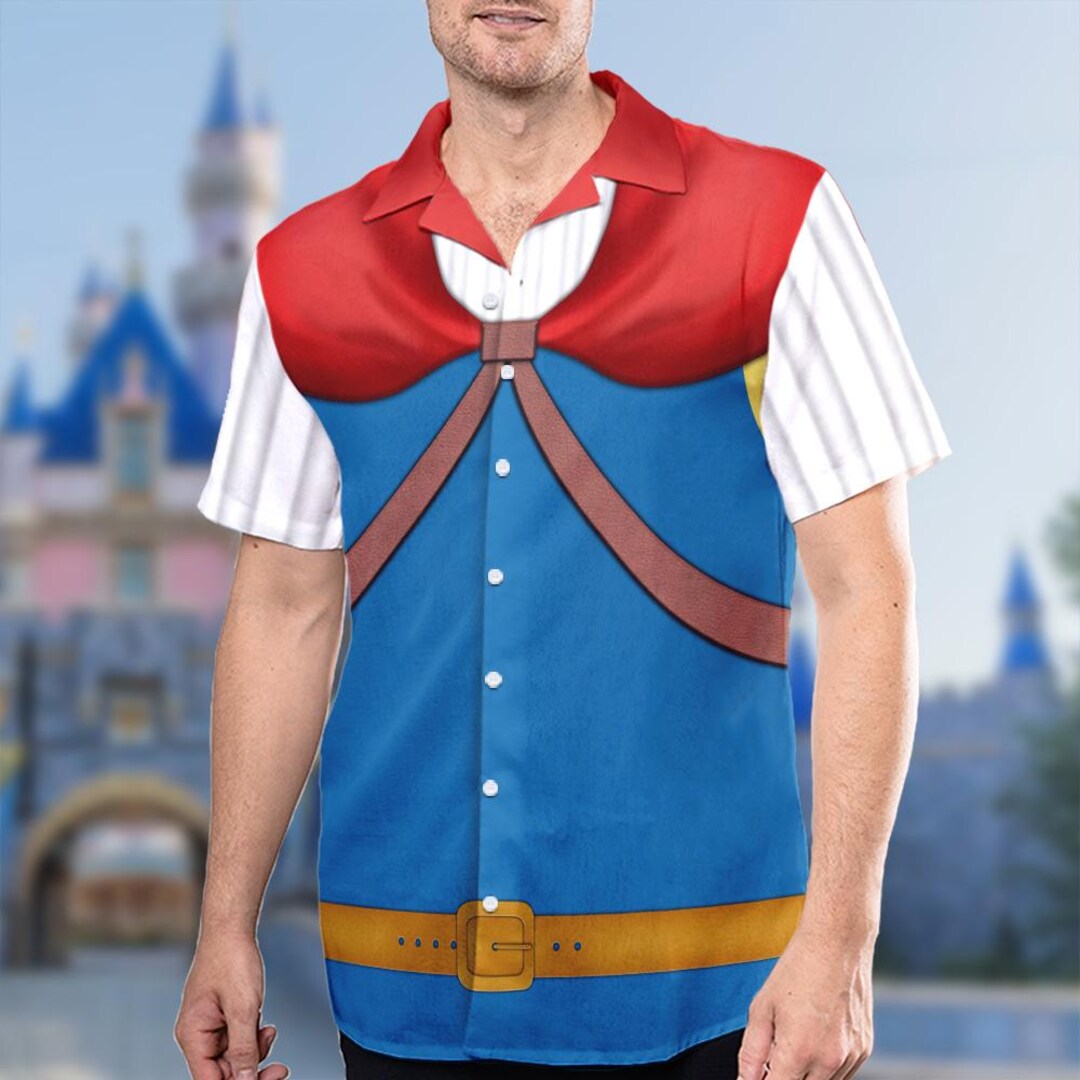 Snow White and the 7 Dwarfs Hawaii Shirt, Prince Florian Cosplay ...