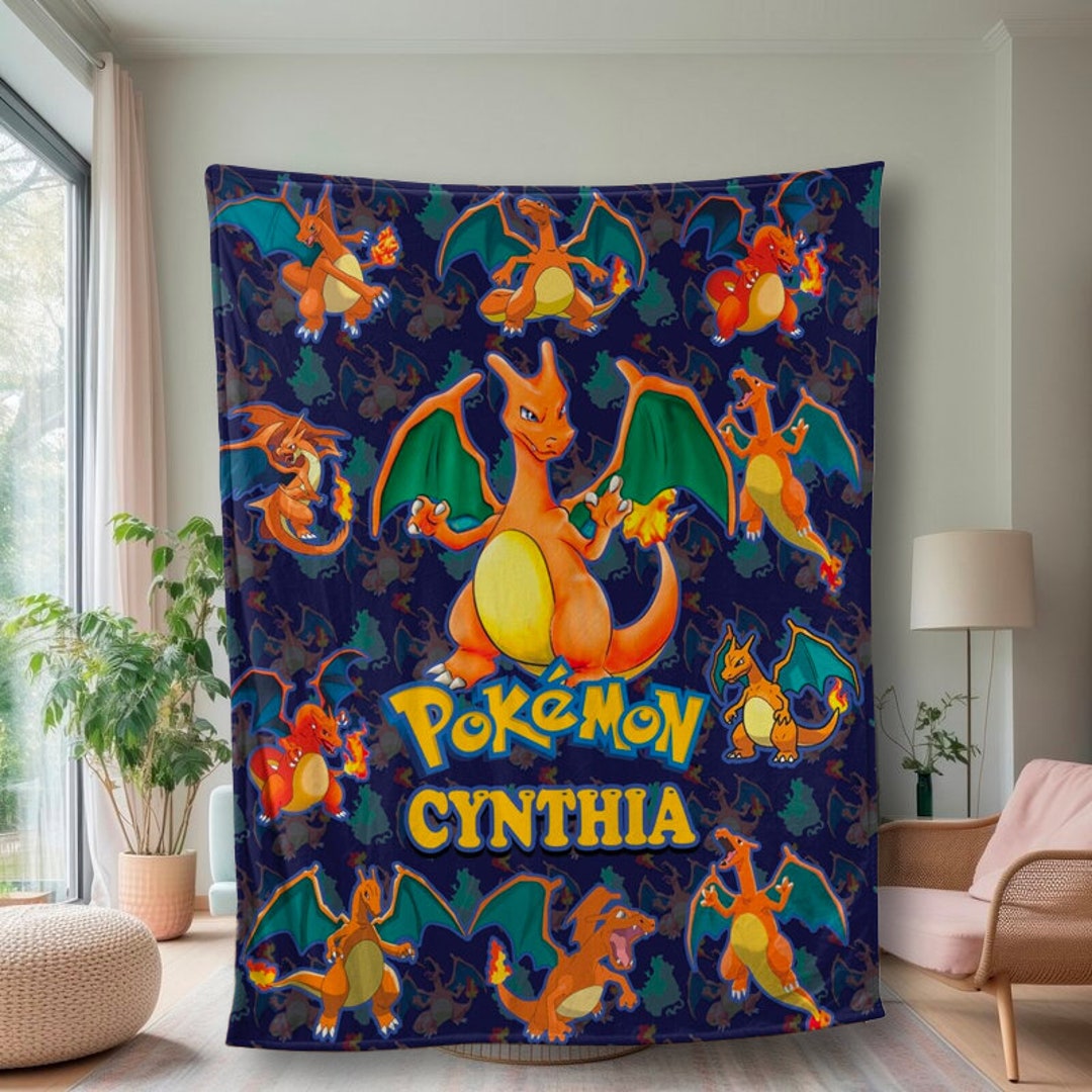 Personalized Animation Blanket, Custom Name Blanket, Cartoon Movie ...