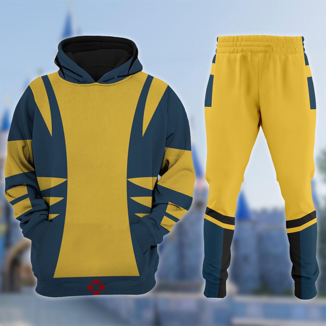 Wolverine Inspired Cosplay Costume 3D Sweatshirt, Wolverine Halloween ...
