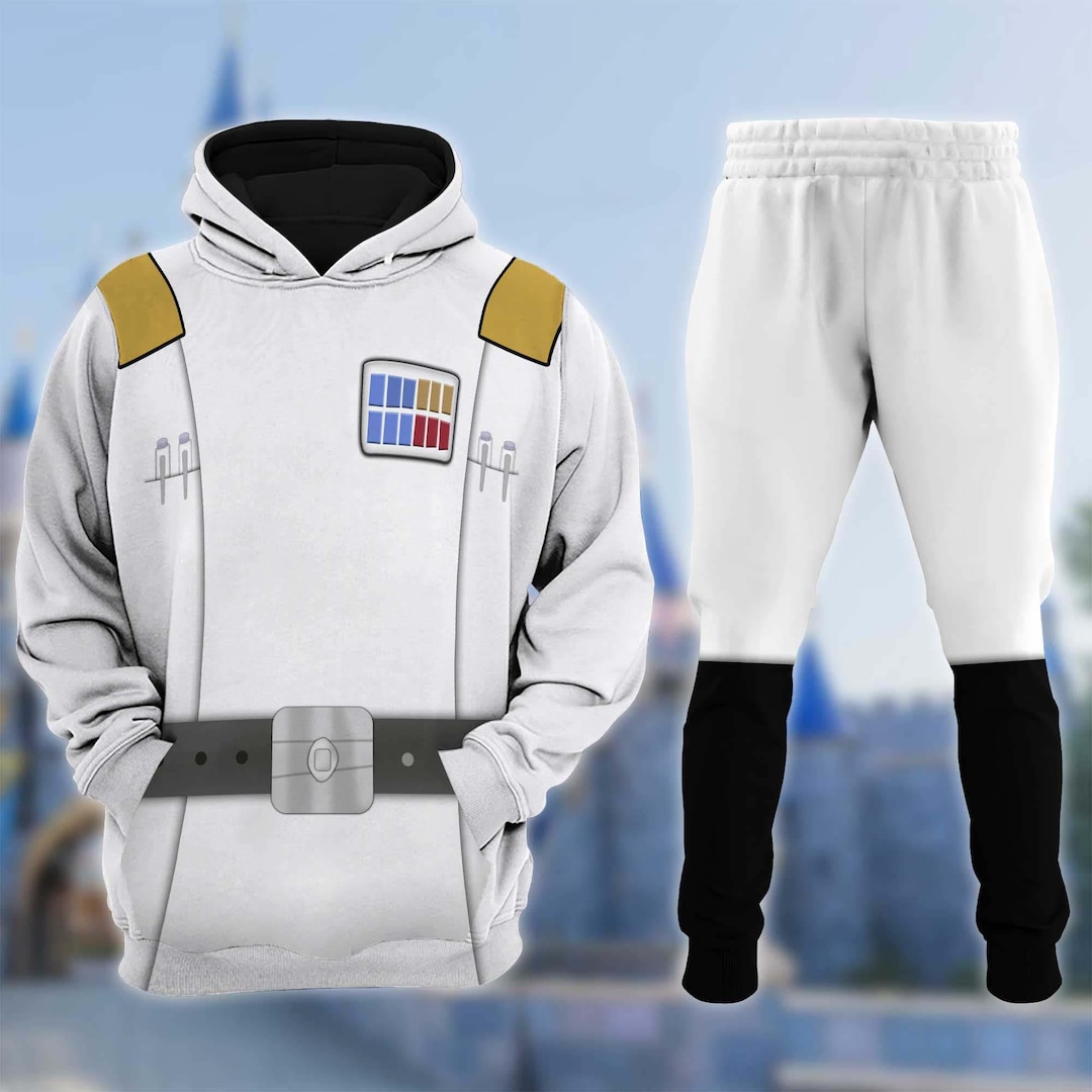 Grand Admiral Thrawn Costume Hoodie, Star Wars Character Cosplay ...