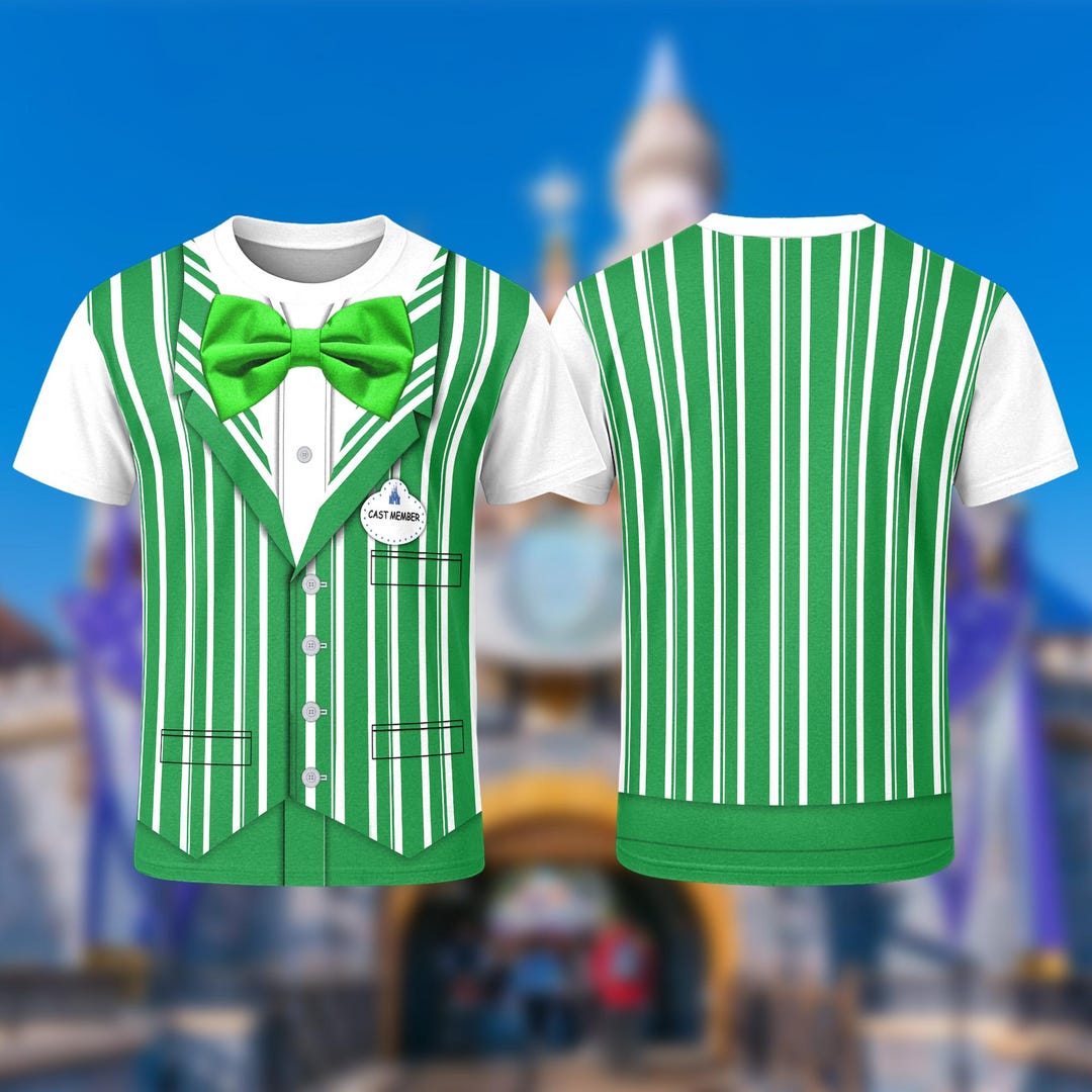 Dapper Dans Character 3D Costume Cosplay Shirt, Cast Member Halloween ...