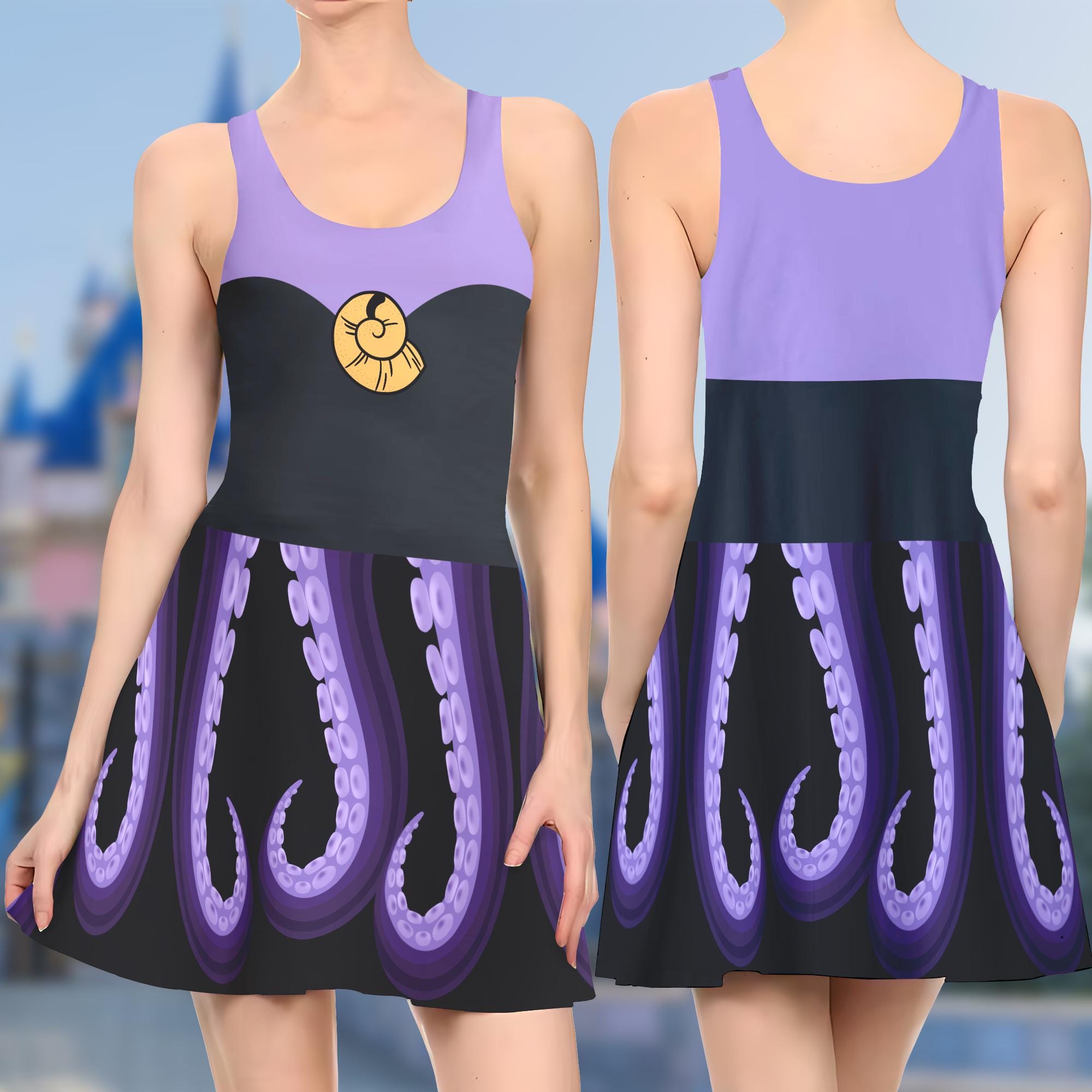 Ursula Cosplay Humain