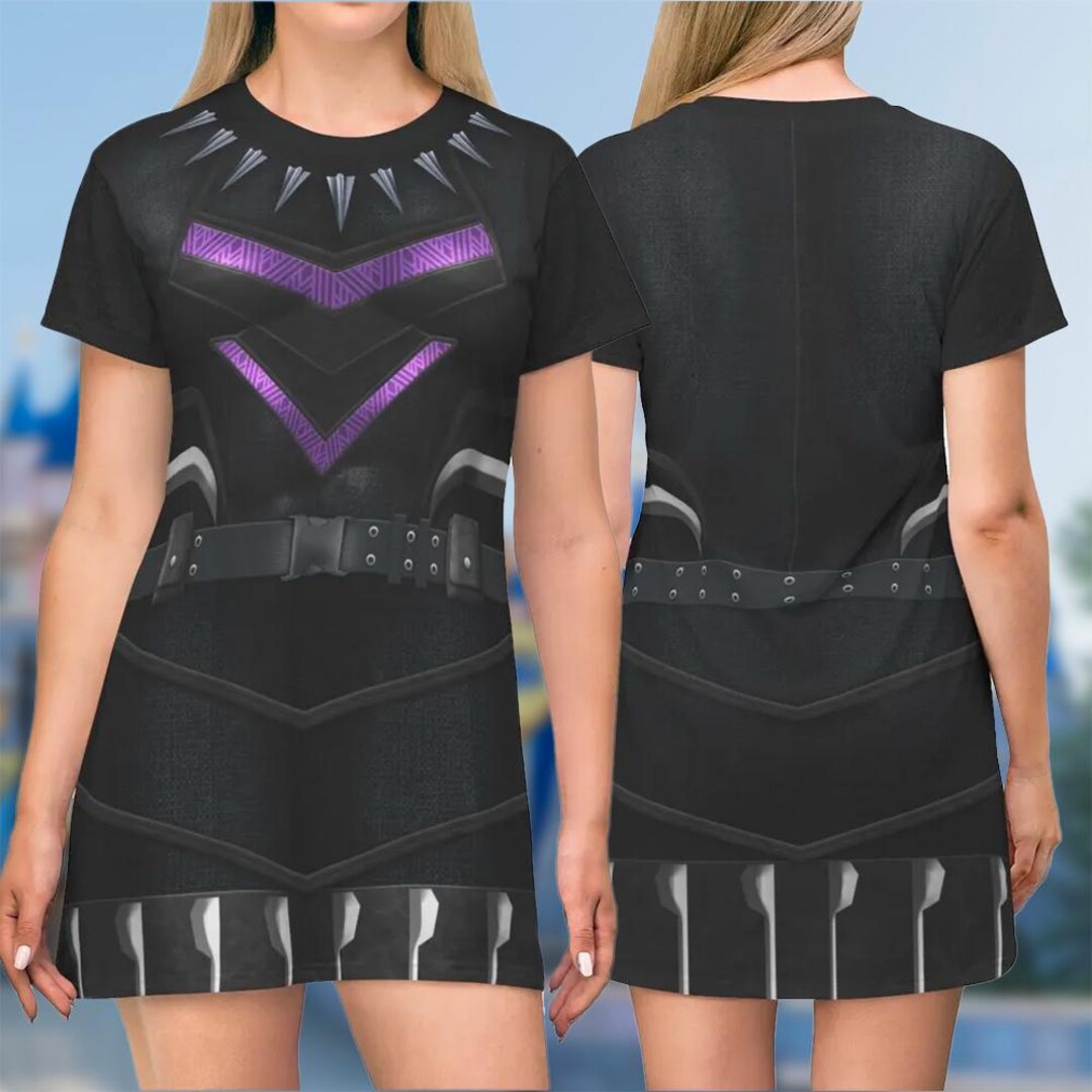 Shuri Black Panther 3D Dress, Wakanda Forever All Over Print Dress ...