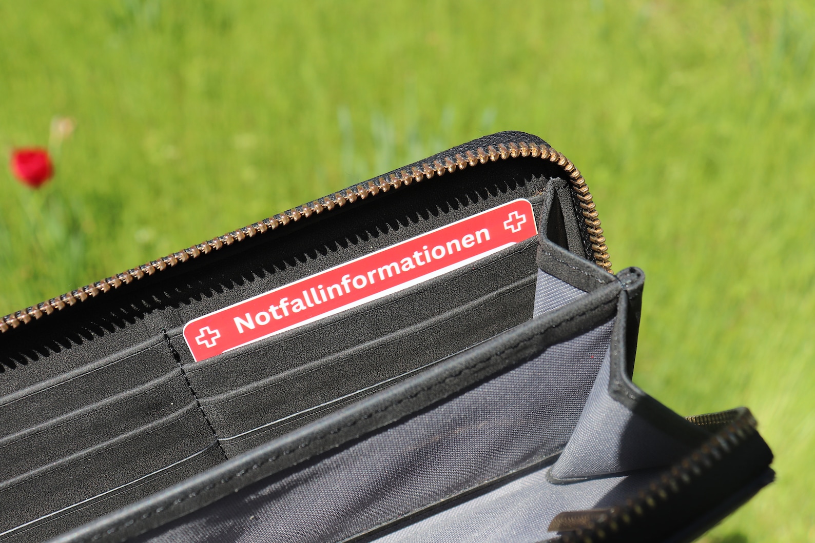 Notfallkarte / Notfallausweis - Personalisierbare Plastikkarte im ...