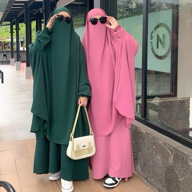 Pink Muslim Dress - Etsy