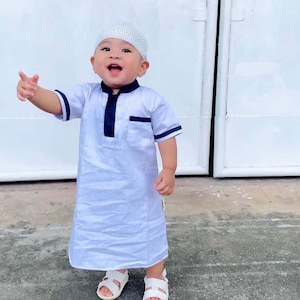 Abayas Children's Pajama Pakistani Arab 0 Month-2 Years, Muslim T Shirt ...