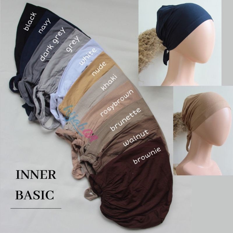 Inner Basic,inner Rope,arabian Inner Hijab,women Inner Cap, Jersey ...
