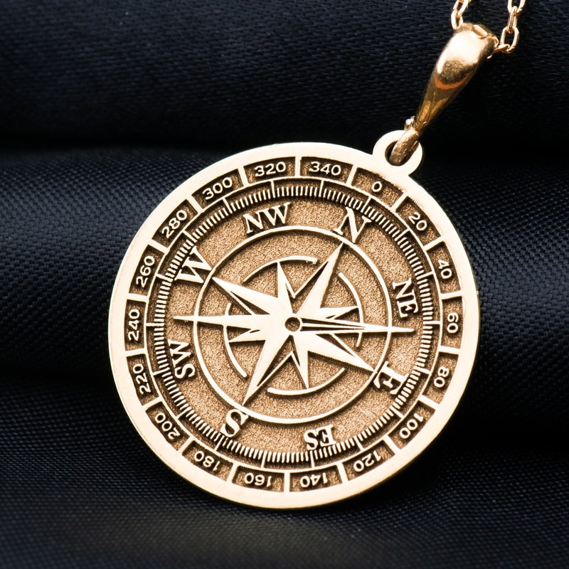 Compass Coin - Etsy