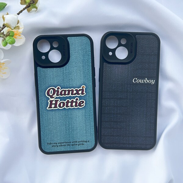 Denim Phone Case - Etsy