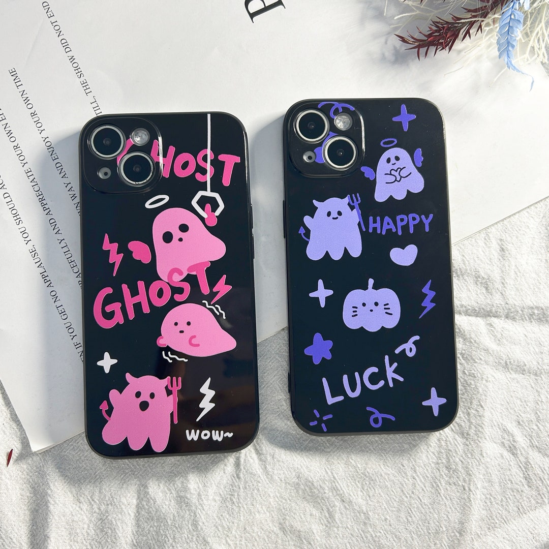 Ghosts Cute Spooky Ghost Halloween Pattern for iPhone 14 13 12 - Etsy