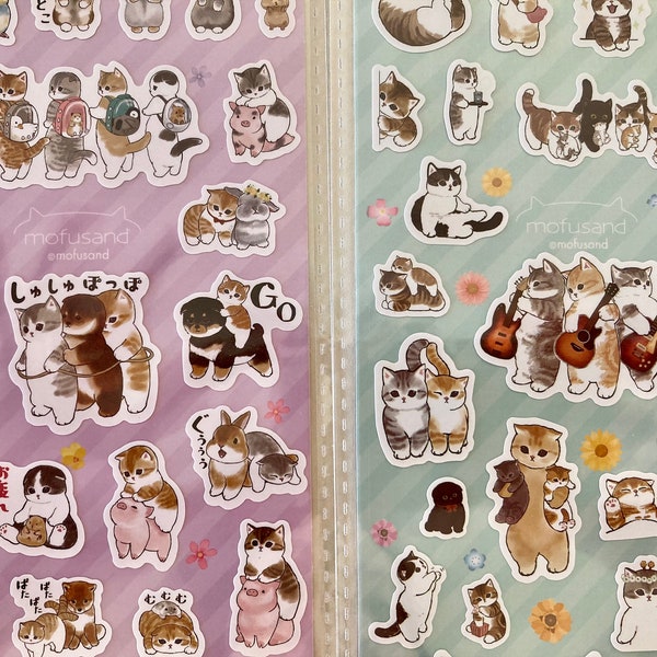Mofusand Stickers - Etsy