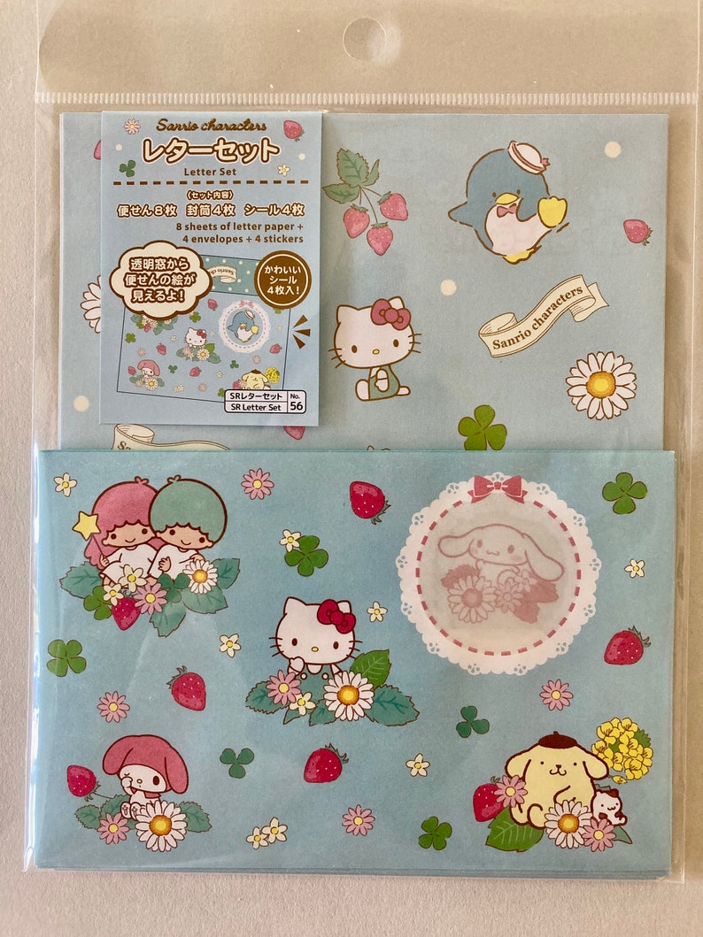 Sanrio Letter Set - Etsy