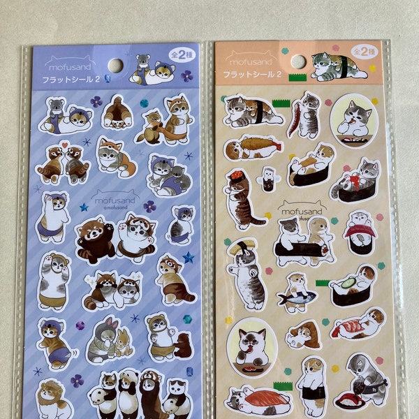 Mofusand Stickers - Etsy