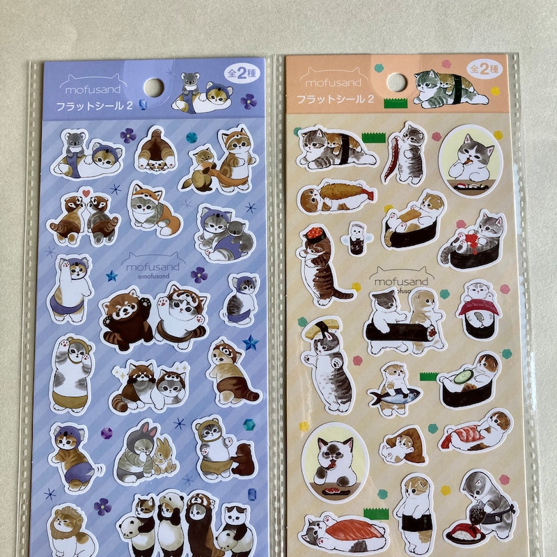 Mofusand Stickers - Etsy
